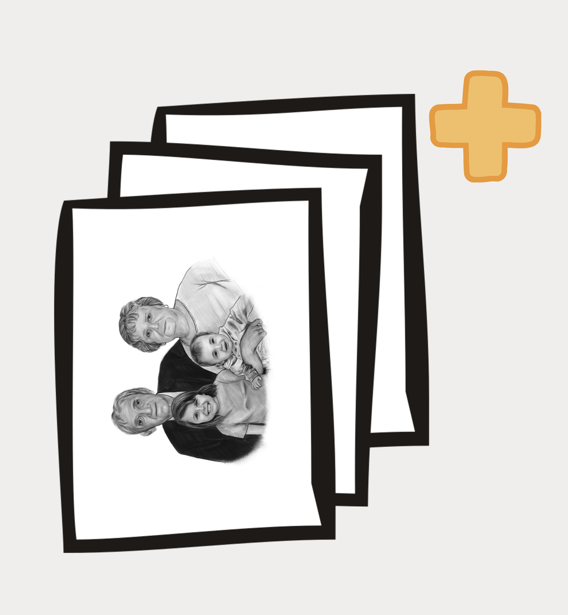 Additional Prints of your drawing – DRAWKING.COM - Portraits from your ...